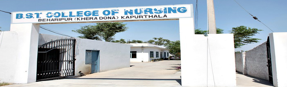 BST College of Nursing, Kapurthala, Punjab - Careerindia