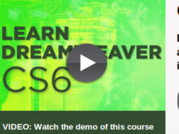 Learn Dreamweaver CS6 with this online course - Careerindia
