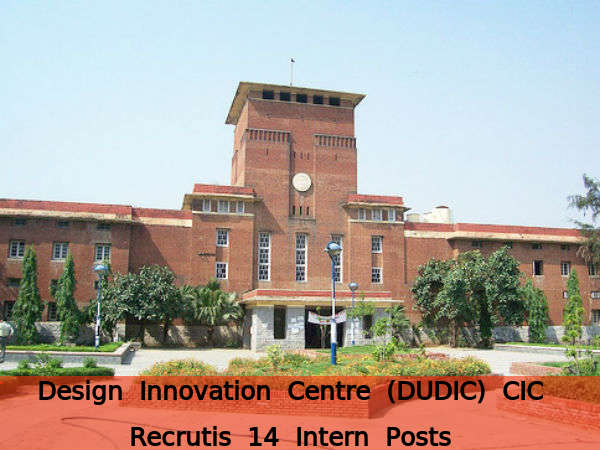 DUDIC CIC, Delhi University Recruitment for 14 Intern Posts - Careerindia