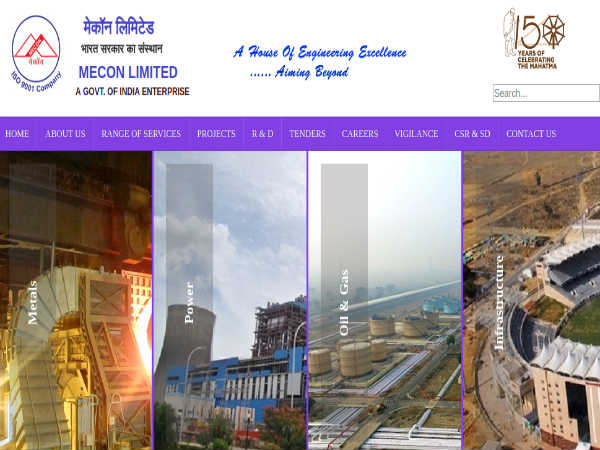 MECON Recruitment 2019 For 35 Executives, Design Engineers, Manager ...