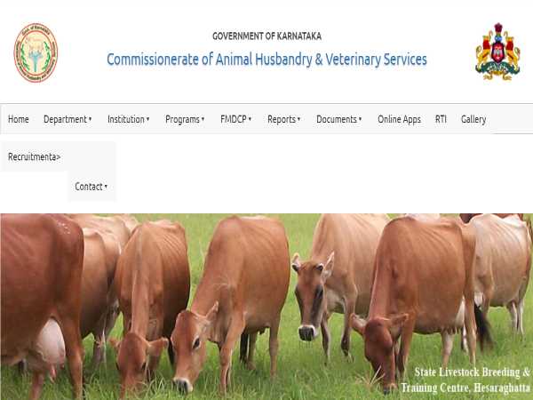 AHVS Karnataka Recruitment 2021 Notification For 115 Veterinary ...