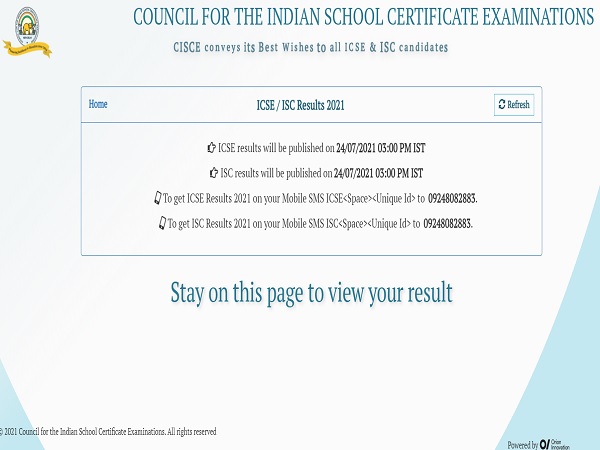 ISC Result 2021: Check CISCE ISC 12th Result 2021 Link - Careerindia