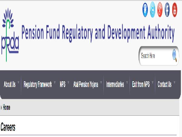 PFRDA Recruitment 2021 For Officer Grade A Assistant Manager Posts ...