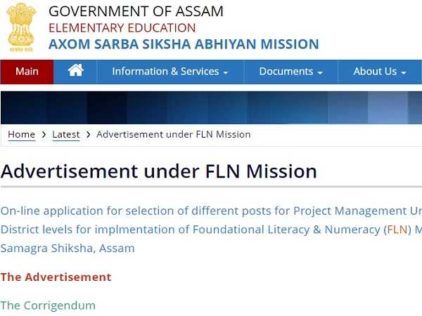 SSA Assam Recruitment 2021: Apply Online For 97 Data Analyst And ...