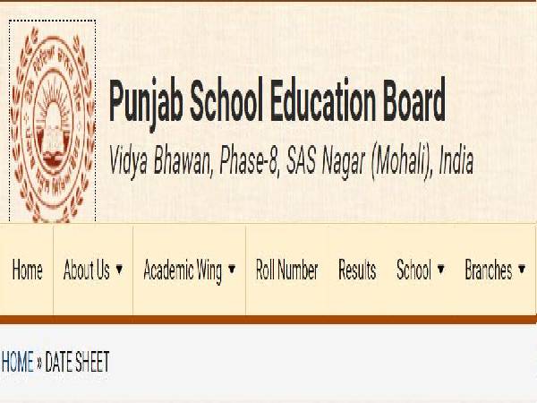Punjab Board Class 10 Date Sheet 2022 Released, Check PSEB Class 10 ...