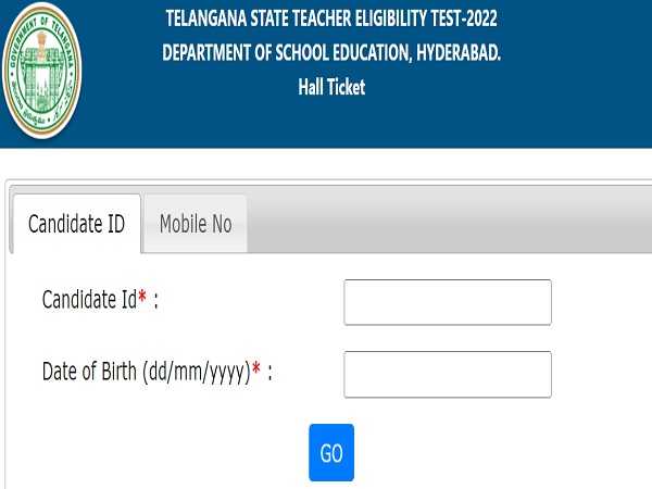 TS TET Hall Ticket 2022 Released At tstet.cgg.gov.in, Download Telangana TET Admit Card Here ...