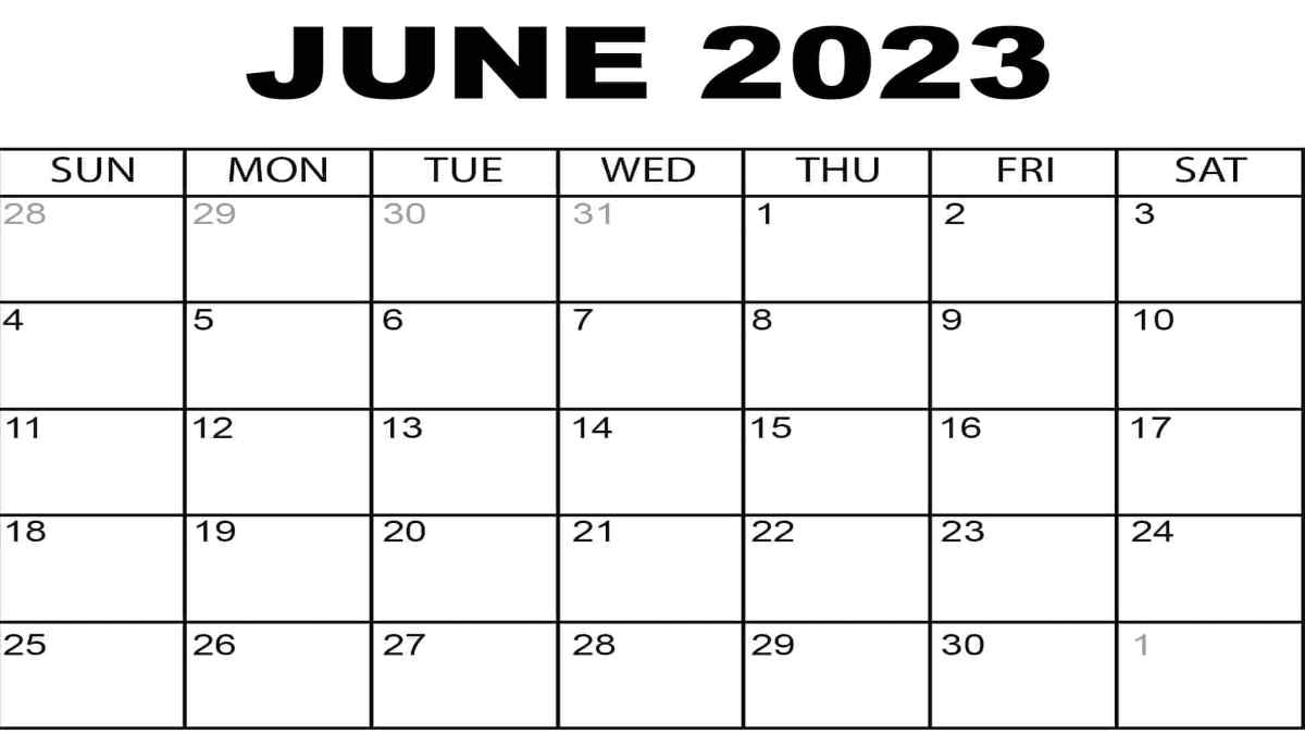 Important Days of June: Here's the List of India and International ...