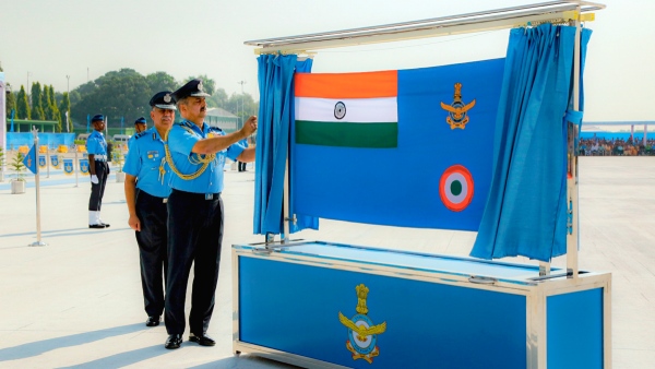 Indian Air Force unveils its new flag on 91st anniversary - Careerindia