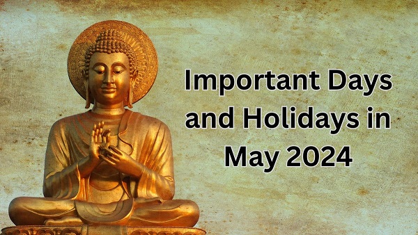 Important Days and Dates May Calendar 2024, Holidays in May 2024 ...