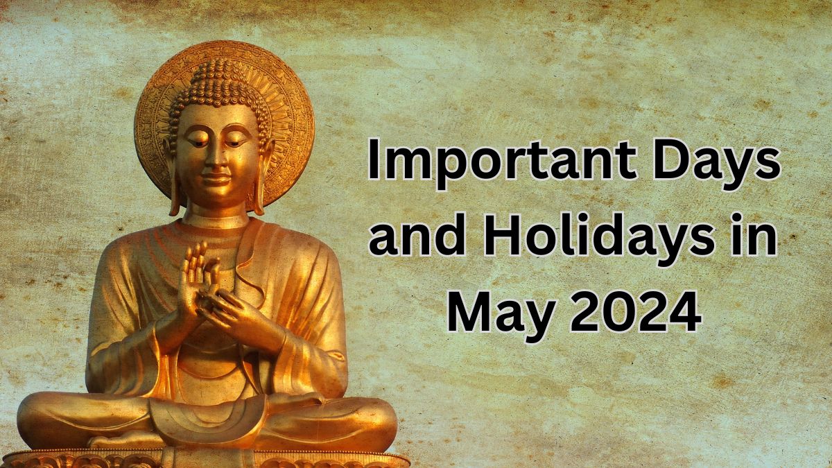 Important Days and Dates May Calendar 2024, Holidays in May 2024 ...