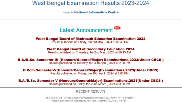 West Bengal Board to announce WB HS 12th Result 2024 today at 1 pm; how to check, direct link ...