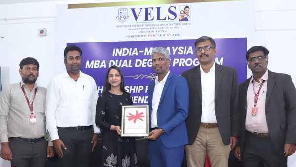 Vels Institute Launches Affordable Dual Degree MBA Program, Details Here - Careerindia