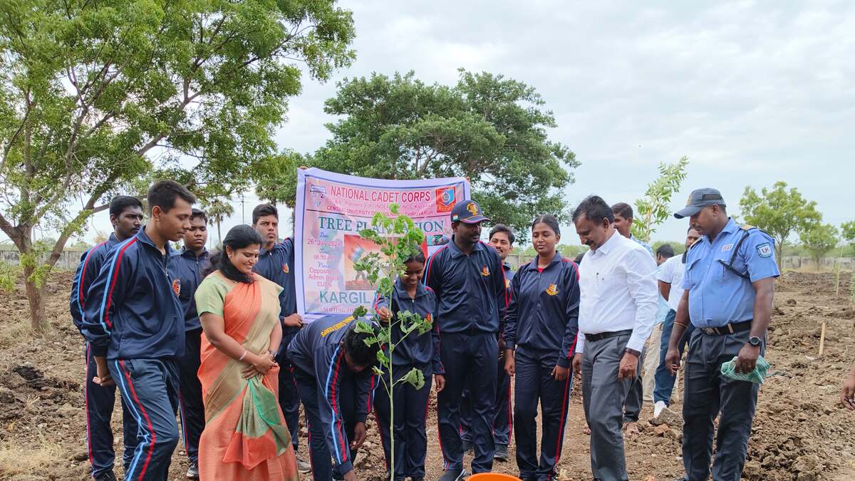 The Central University of Tamil Nadu Celebrates Kargil Vijay Diwas with ...