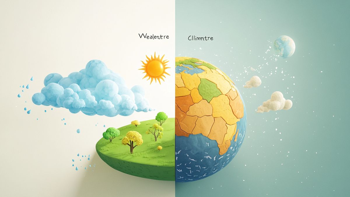 Understanding the Difference Between Weather and Climate for Students ...