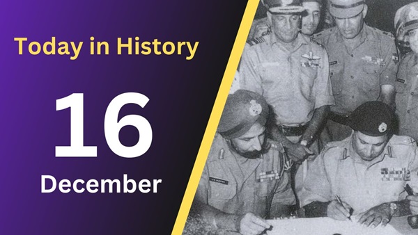 Historical Significance of 16 December: Key Events and Personalities ...