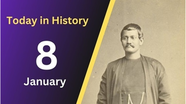 January 8: Significant Events and Birthdays in History, Today in ...