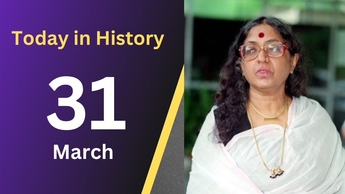 March 31: Historical Events, Birthdays, and Observances, Today in ...